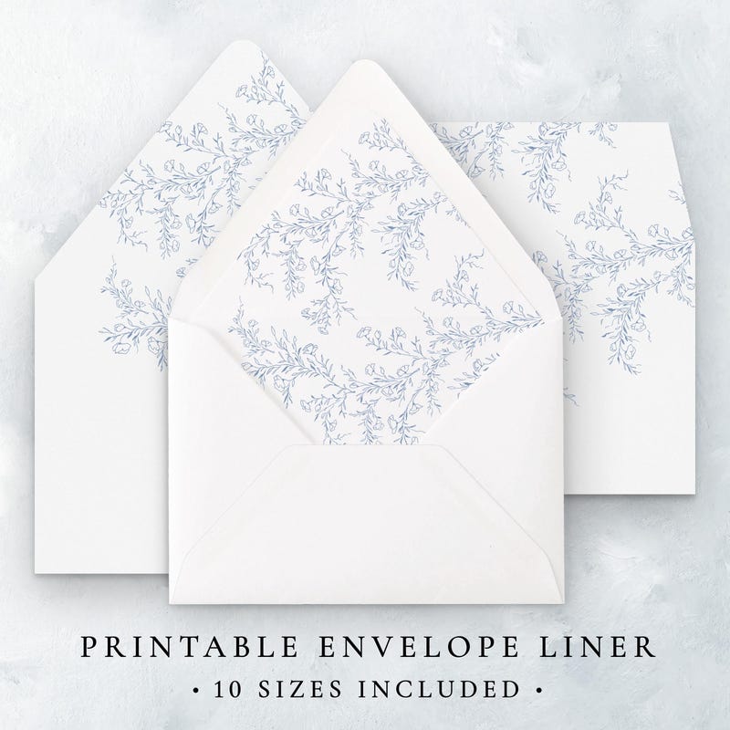 Blue Envelope - Etsy