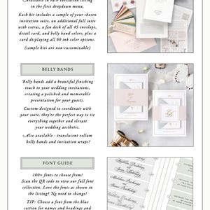 Classic Wedding Invitation With Monogram, Elegant Wedding Invitations ...