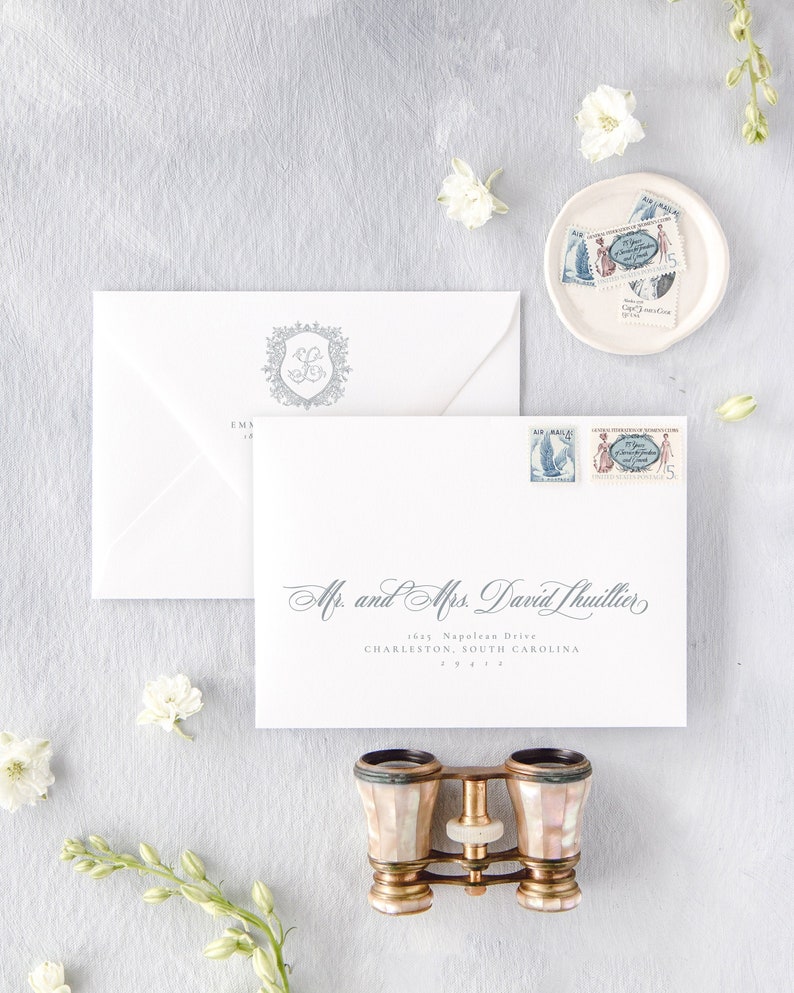 Outer Envelope Addressing - Etsy