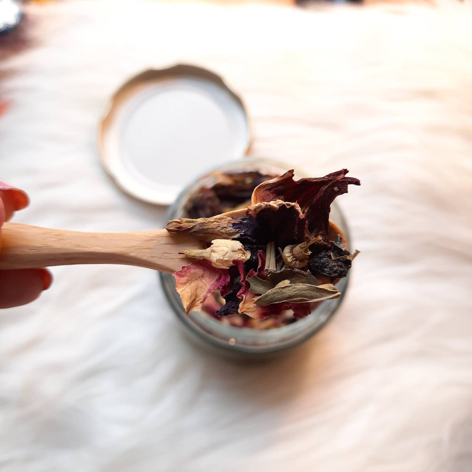 Psychic's Brew, All Chakra Herbal Tea Blend Flowers & Herbs - Etsy