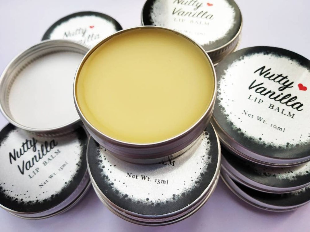 Nutty Vanilla Lip Balm - Lasts Real Long - Yummy, Soft N Supple Lips ...