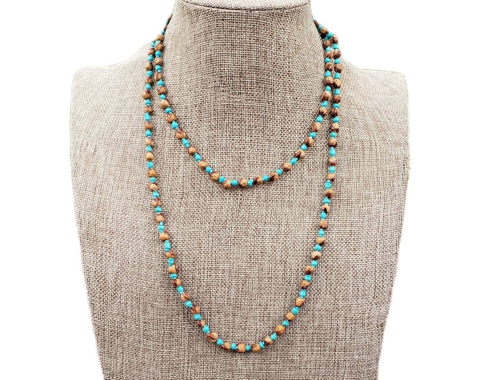 Choctaw Spirit Native Handmade Ghost Bead Necklace Juniper Berries ...