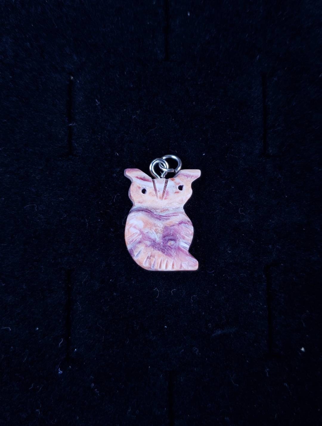 Hand-carved Tiger Paw Shell Owl Pendant - Etsy