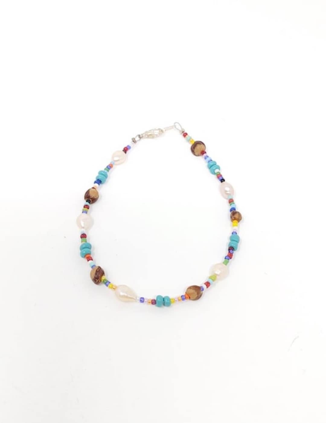 Navajo Juniper Berry Seeds With Freshwater Pearls Bracelets/anklets ...