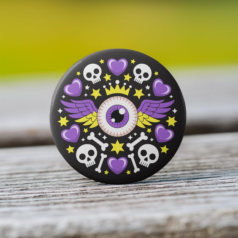 Eyeball Pin - Etsy