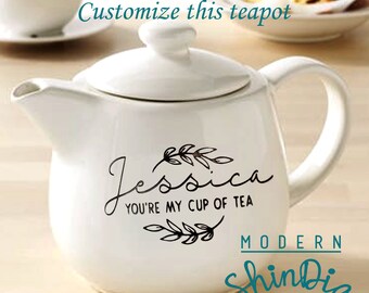 Custom teapot | Etsy
