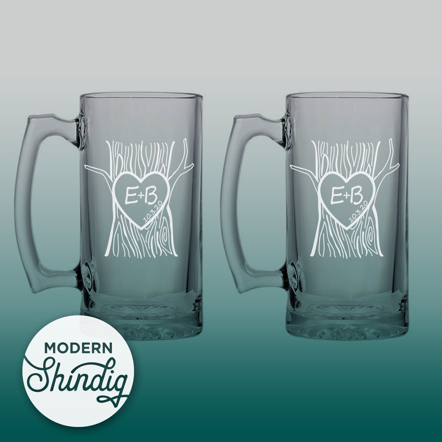 Etch Tree Carving Wedding Glasses Set of Two Engraved Tree - Etsy