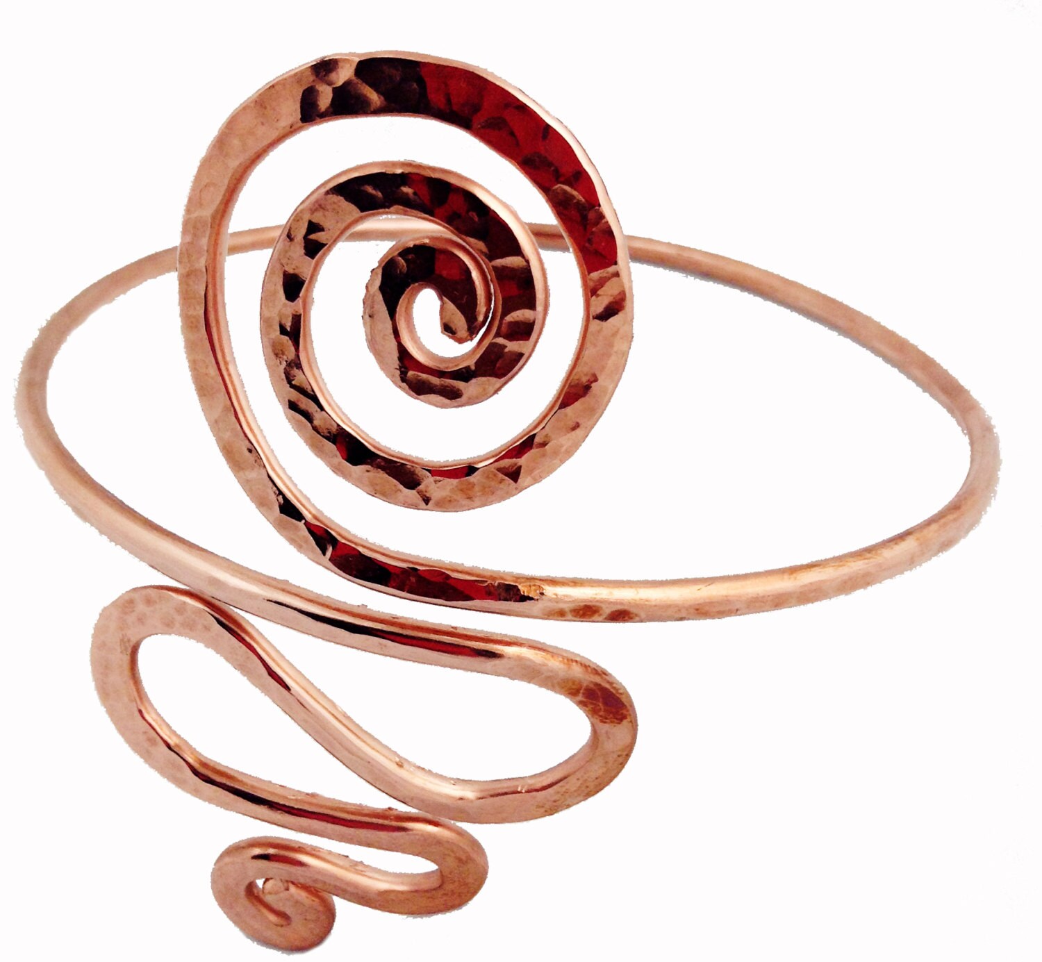 Armlet, Upper Arm Cuff, Copper Arm Bracelet, Arm Band - Etsy