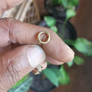 Blue Lapis and Brass Loc Cuff Hair Adornment Jewelry for Braids and ...