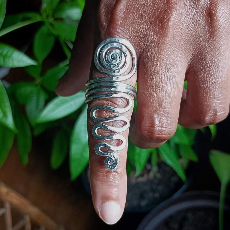 Long Finger Rings - Etsy