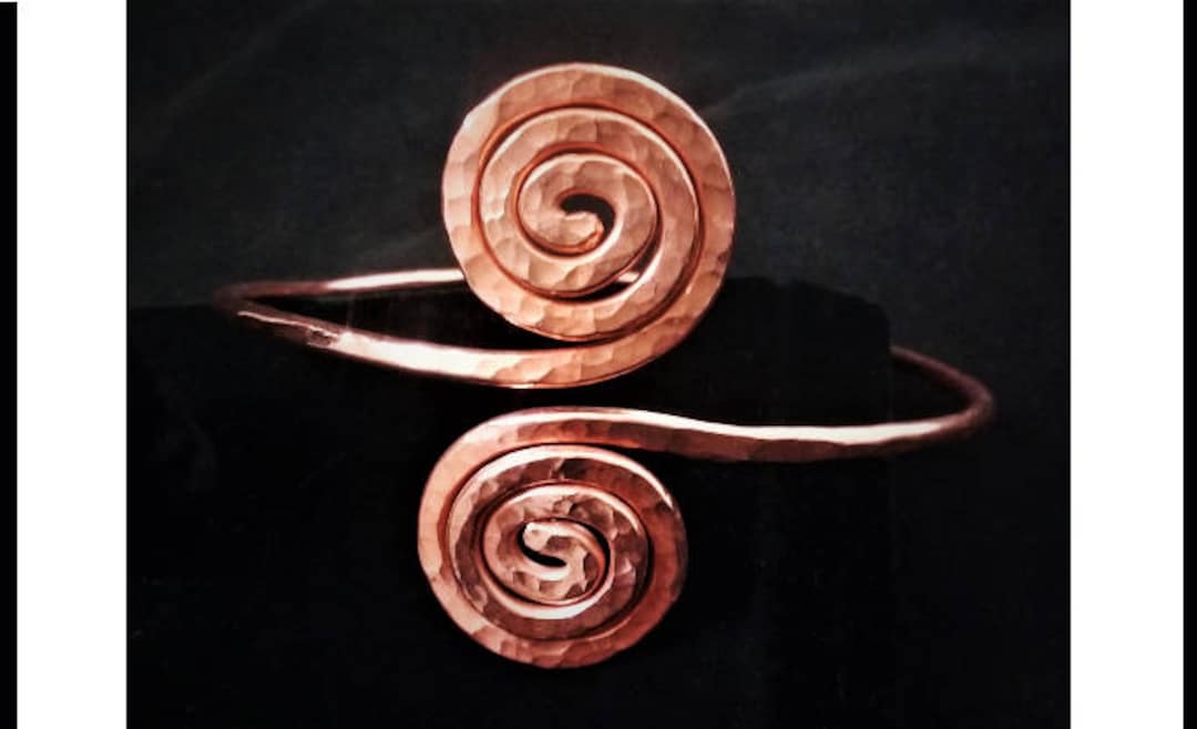Copper Arm Band- Upper Arm Cuff Hand Made- OMAZI - Etsy