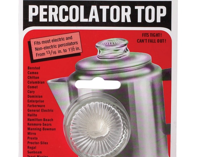Glass Percolator Top Fits 13/16 to 1 1/2 Inches - Etsy
