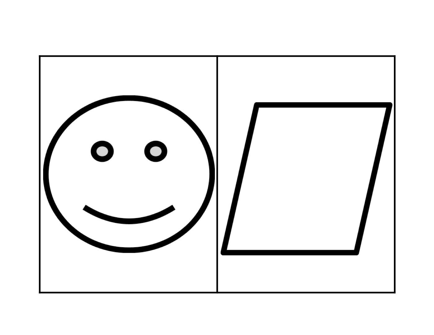 Simple Shape Cards Tracing Tools for Peace & Mindfulness - Etsy