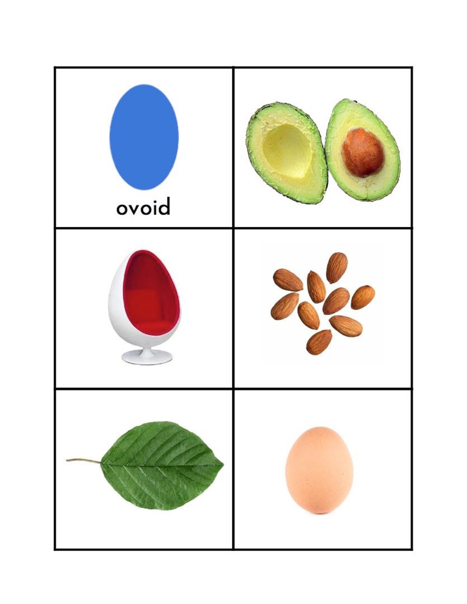 Geometric Solids Matching Cards Montessori Geometry - Etsy