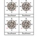 Compass Rose Montessori Three Part Cards - Etsy
