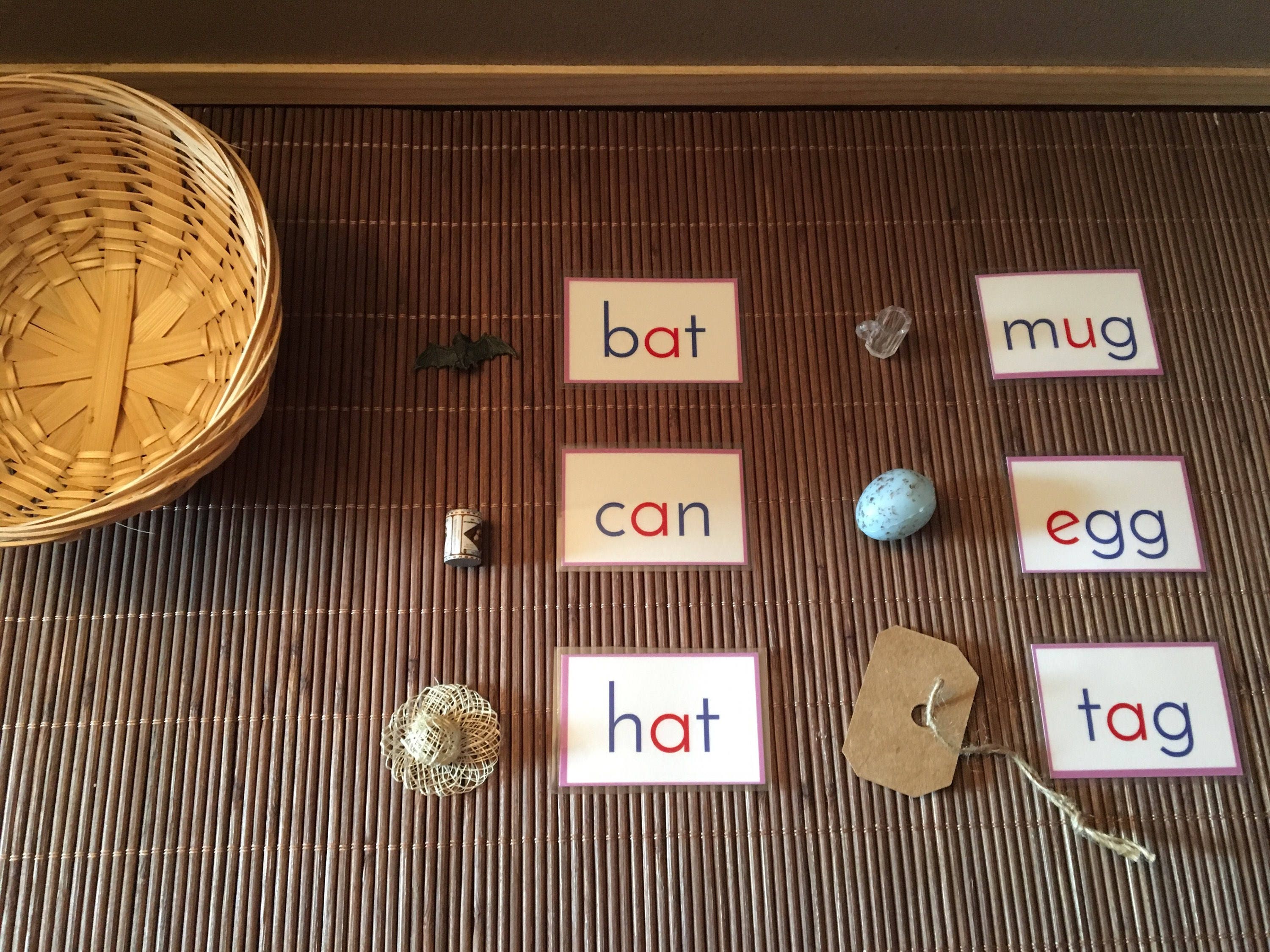 Montessori Pink Language Series - Etsy