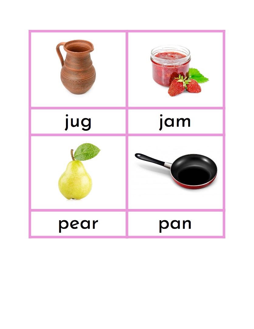 Montessori Pink Language Series Initial Sounds Matching - Etsy