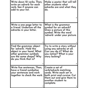 Montessori Word Study Adverbs - Etsy