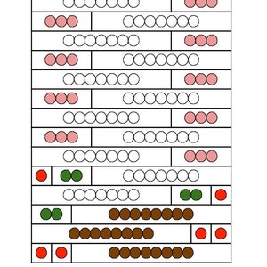 Montessori Bead Stair Beads - Etsy