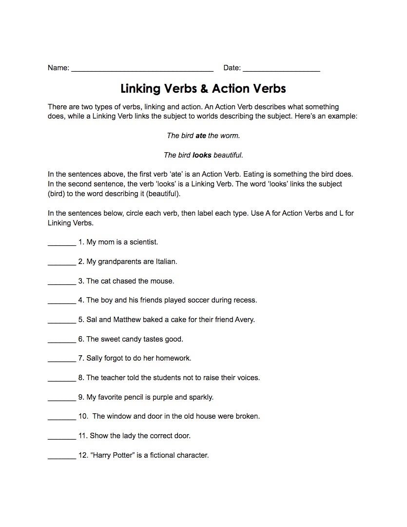 Montessori Word Study Verbs - Etsy