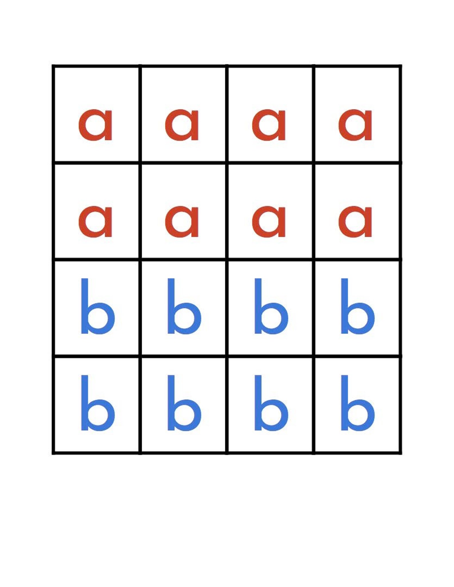 Montessori Movable Alphabet Printable - Etsy