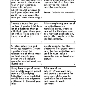 Montessori Word Study Adjectives - Etsy