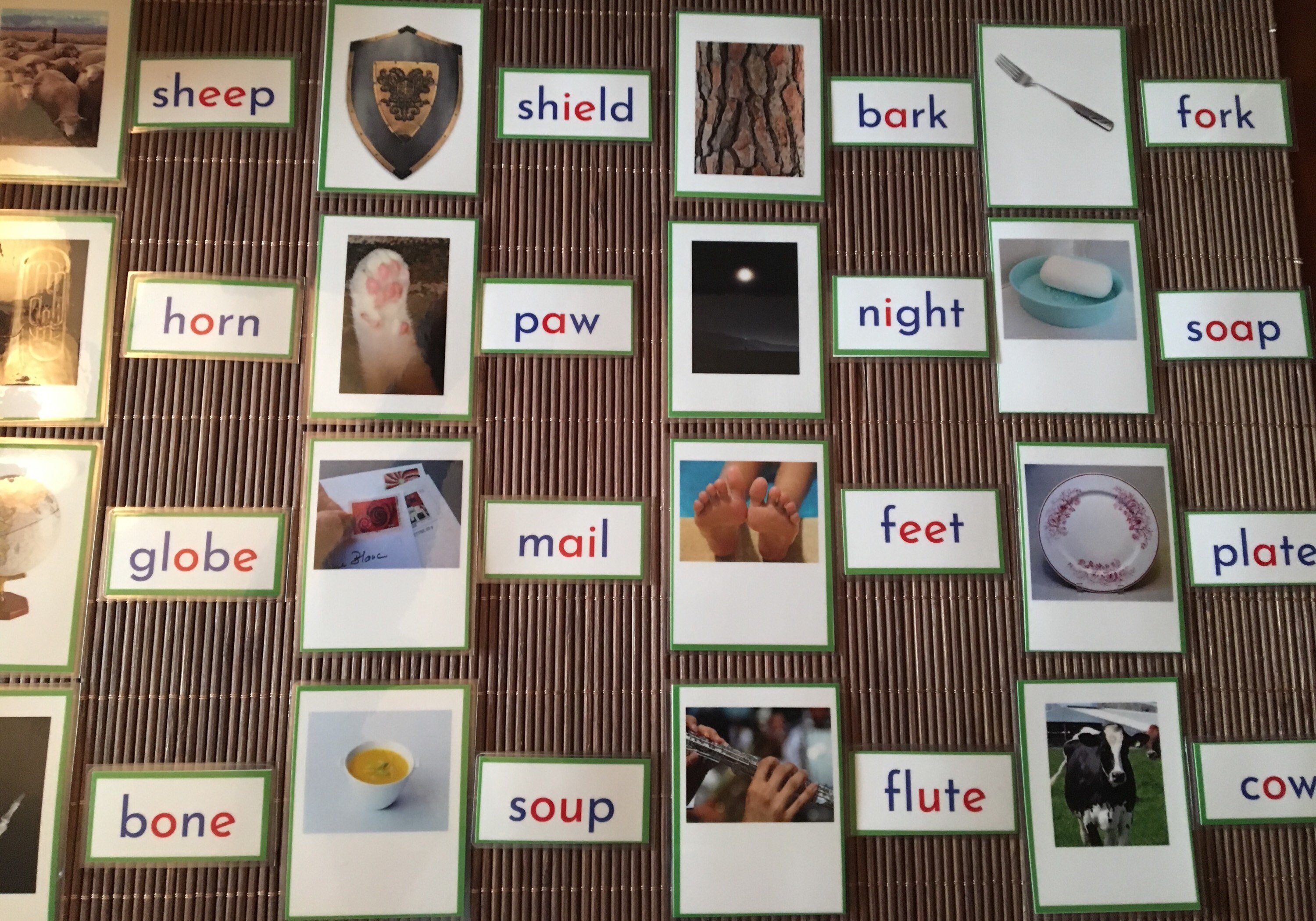 Montessori Green Language Series - Etsy