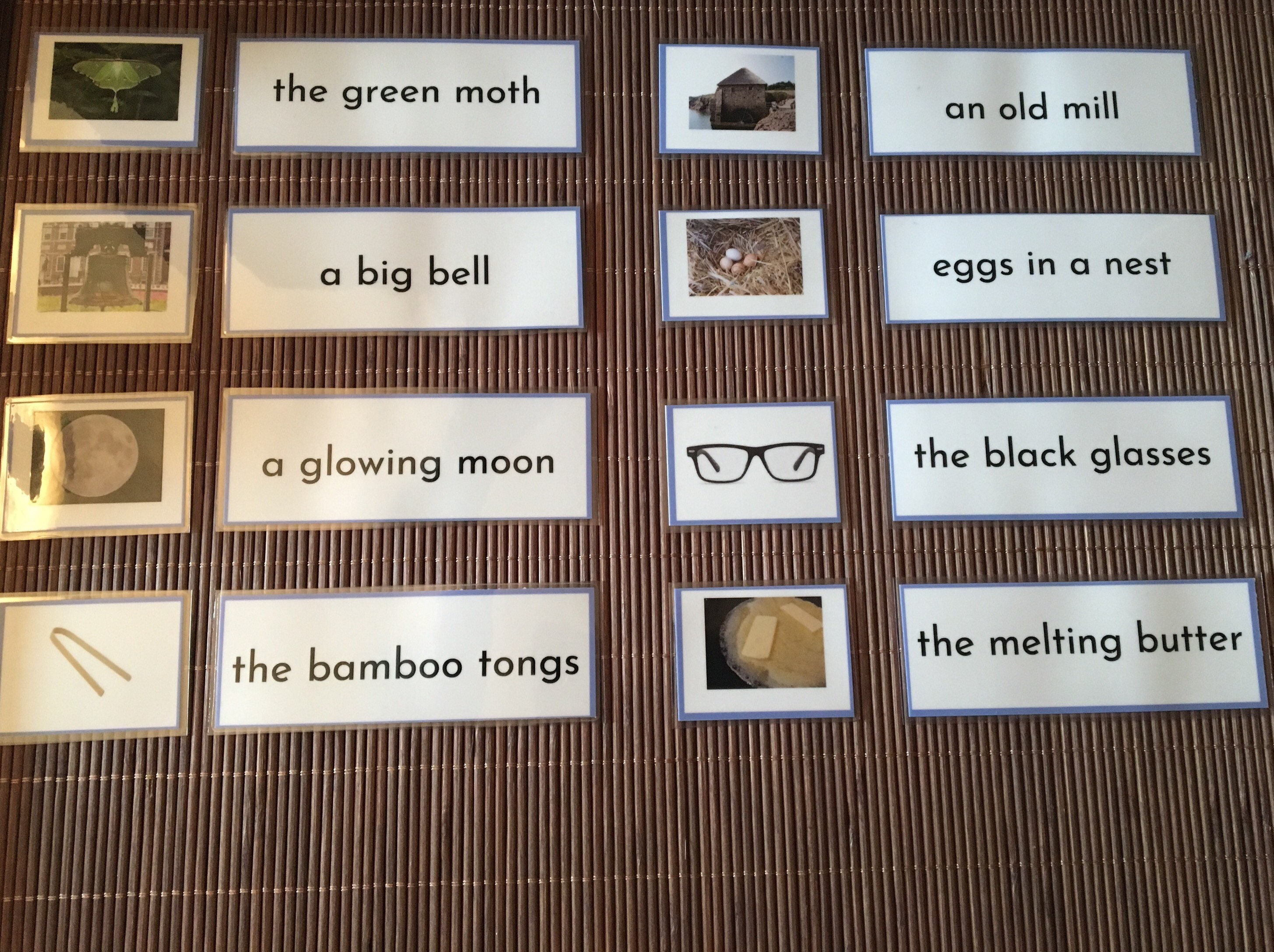 Montessori Blue Language Series - Etsy