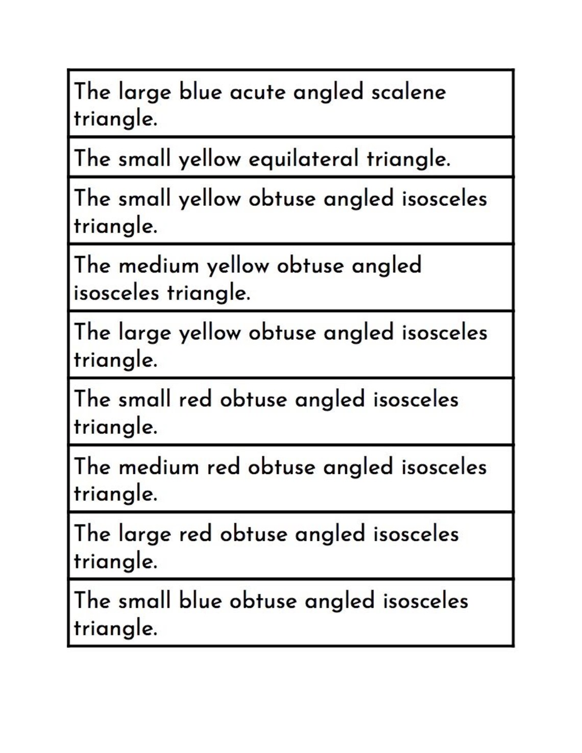 Montessori Detective Adjective Game Cards - Etsy