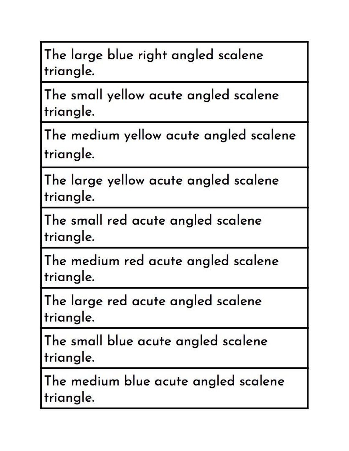 Montessori Detective Adjective Game Cards | Etsy