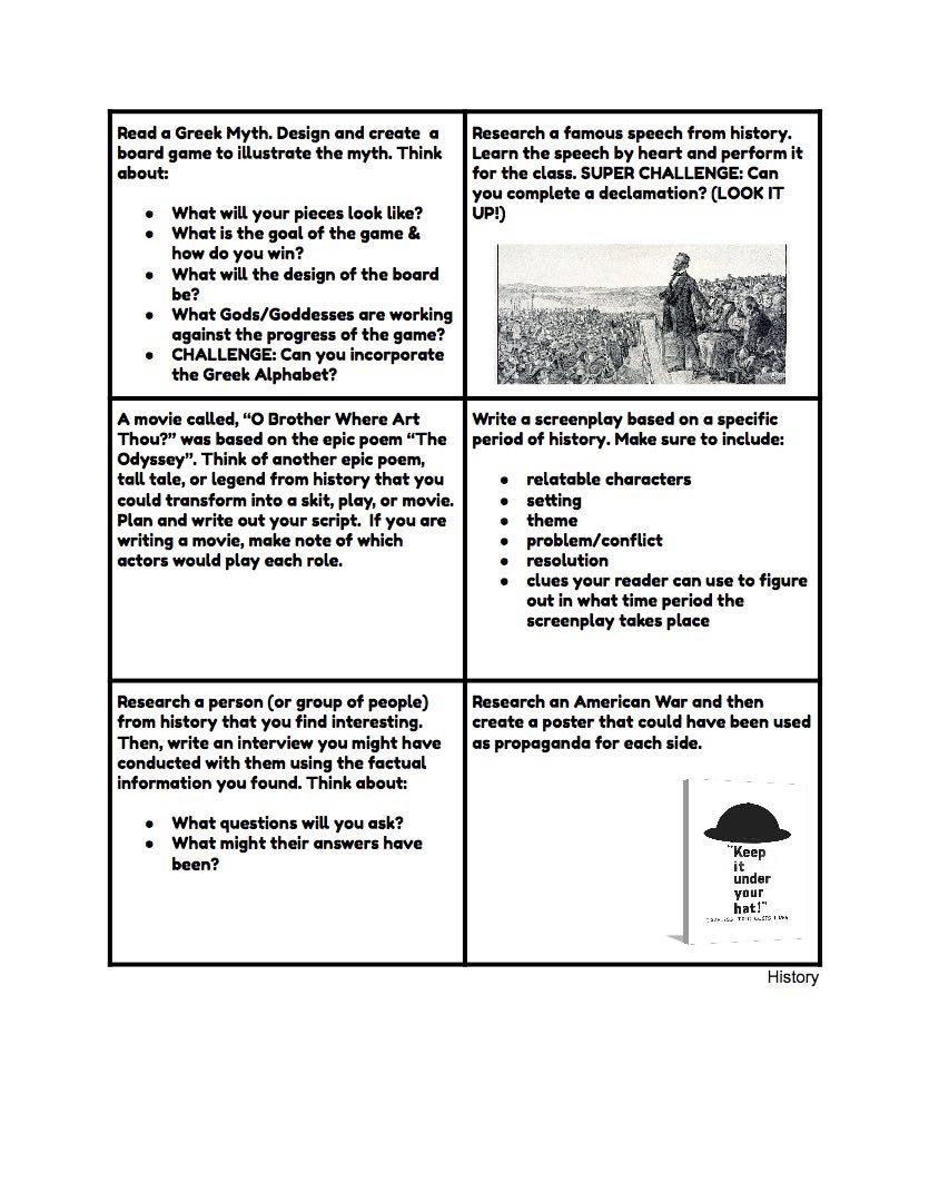 I'm Done, Now What Task Cards HA Students - Etsy