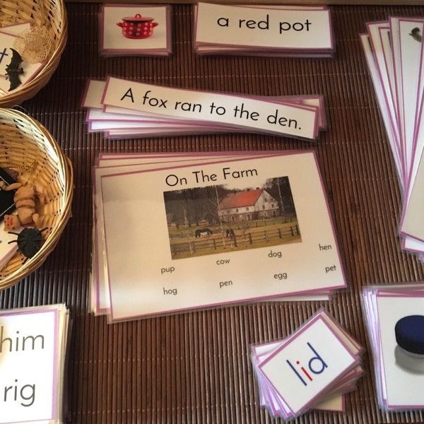 Montessori Language - Etsy