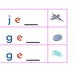 Montessori Word Building Pink Ending Sounds Match Words With Short 'e ...