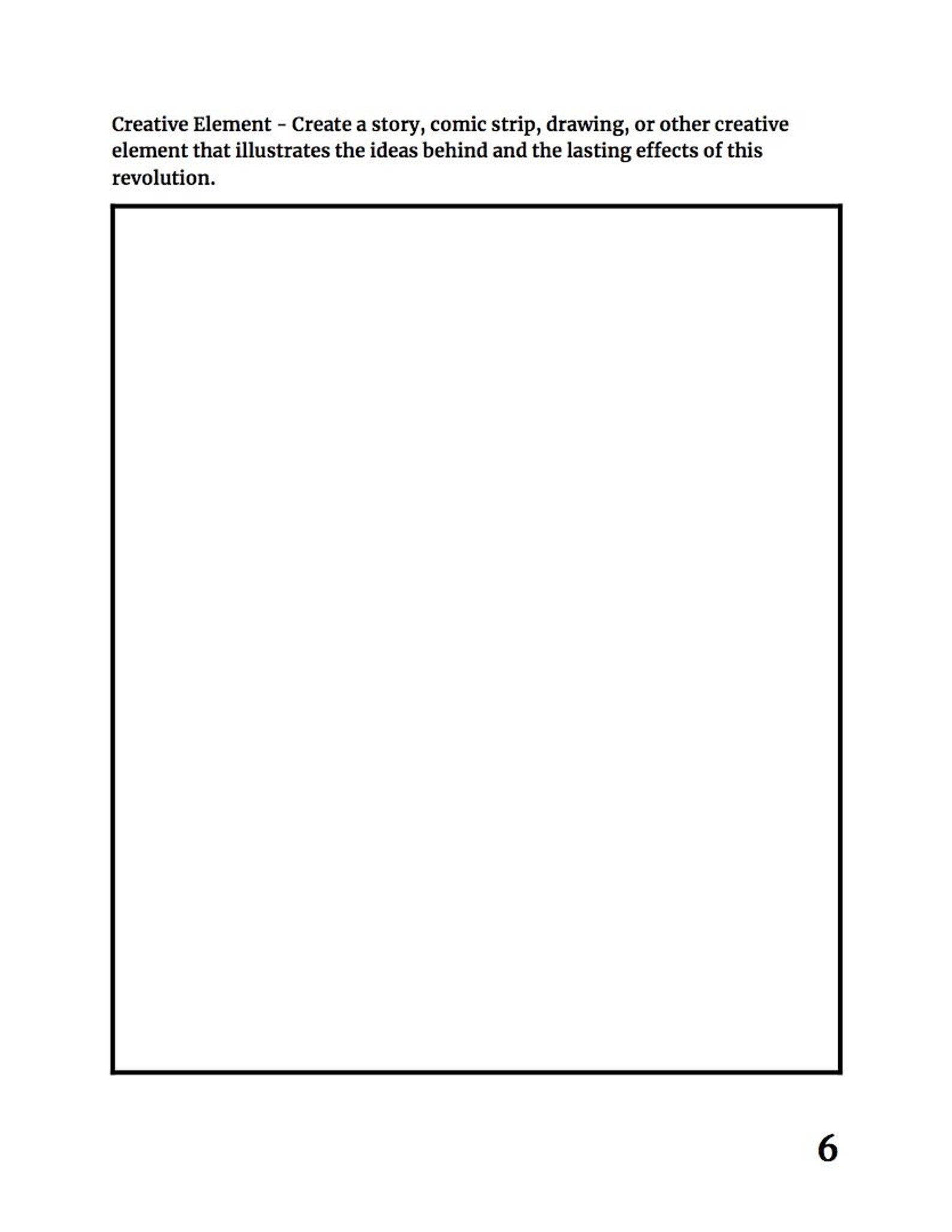 Revolution Booklet Product-based Learning Packet - Etsy