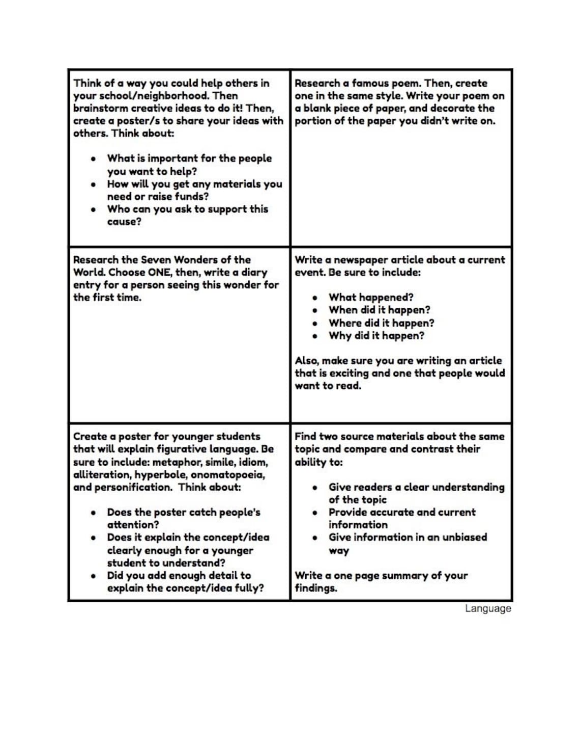 I'm Done, Now What Task Cards HA Students - Etsy