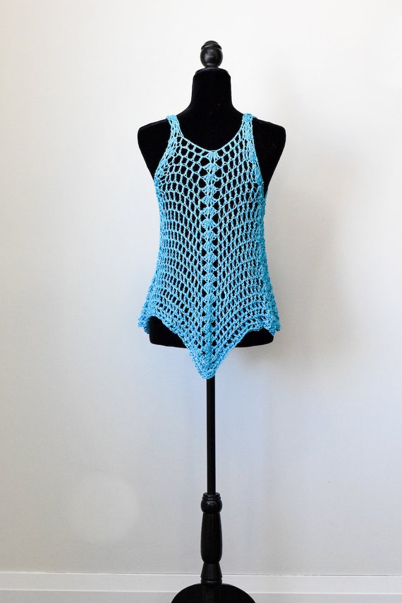 Crochet Lacy Tank Top PATTERN Crochet Pattern Sizes: S to - Etsy