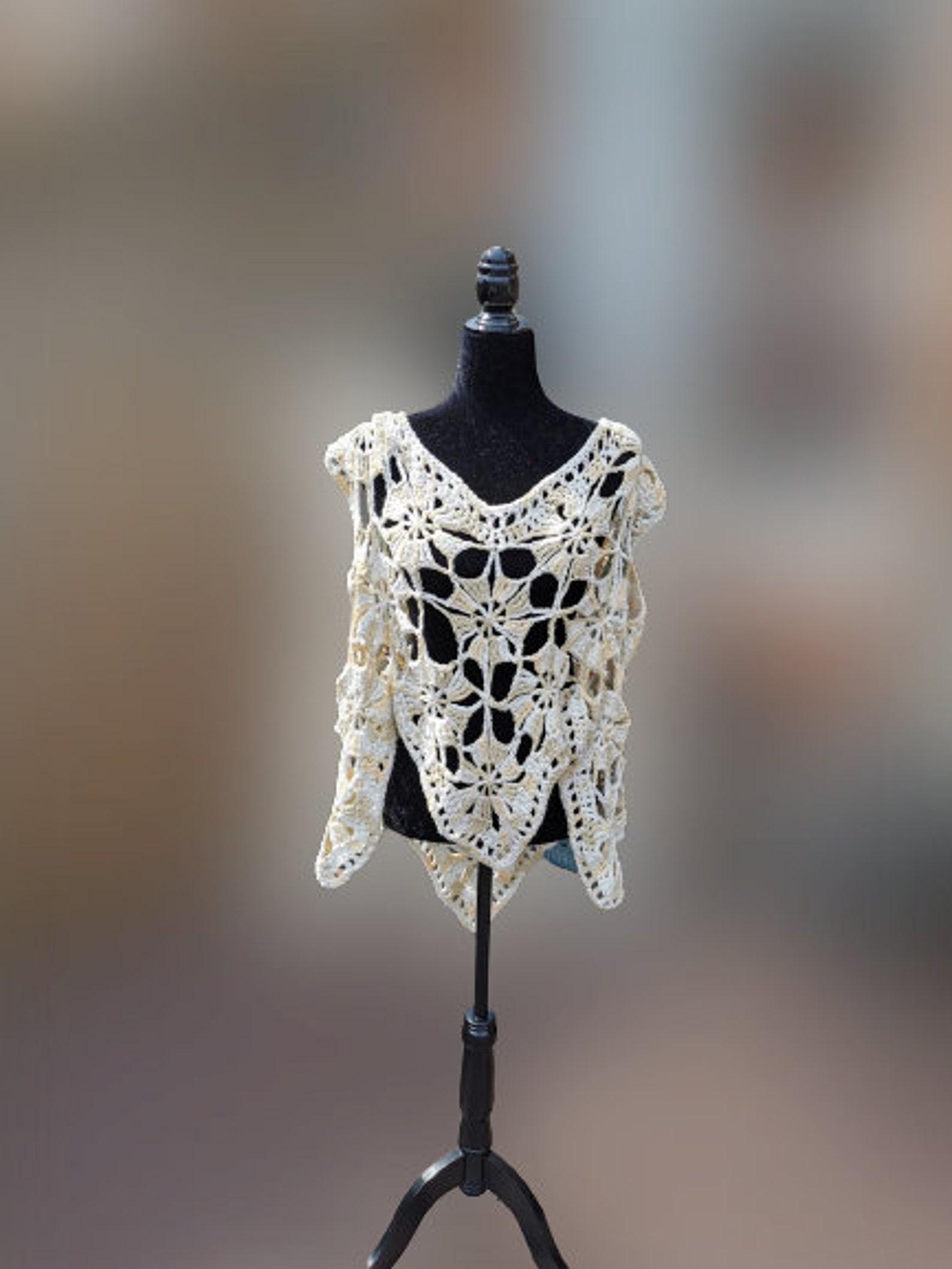 Handmade Crochet Top for Curvy Queens, Plus Size Crochet Coverup - Etsy