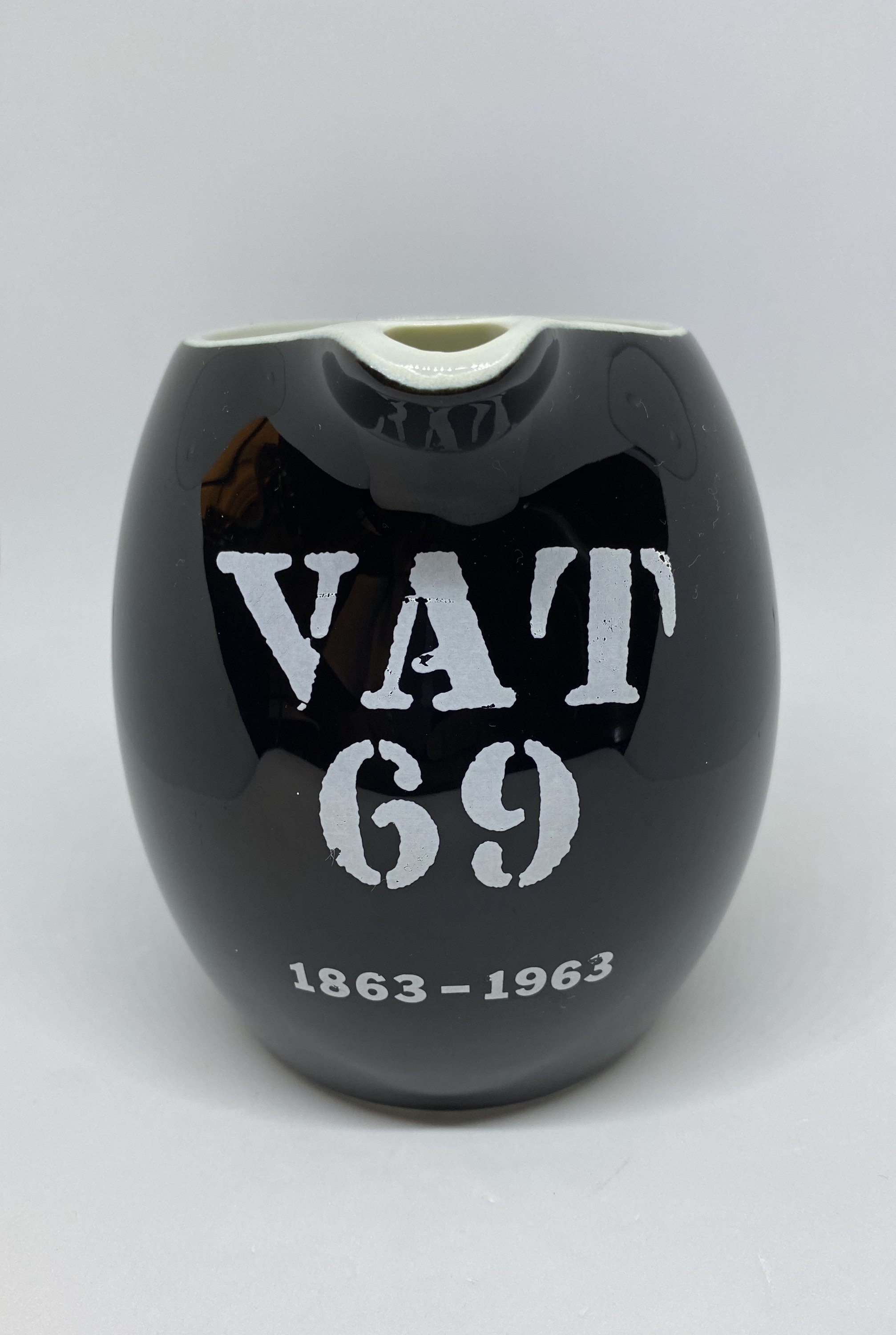 VAT 69 100th Anniversary Black & White Whiskey Commemorative Pitcher - Etsy