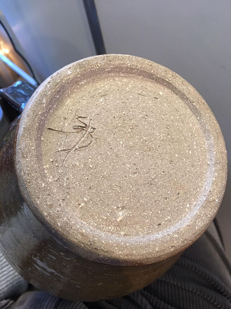 Stoneware Pitcher Beautiful Brown Earth Tones | Etsy