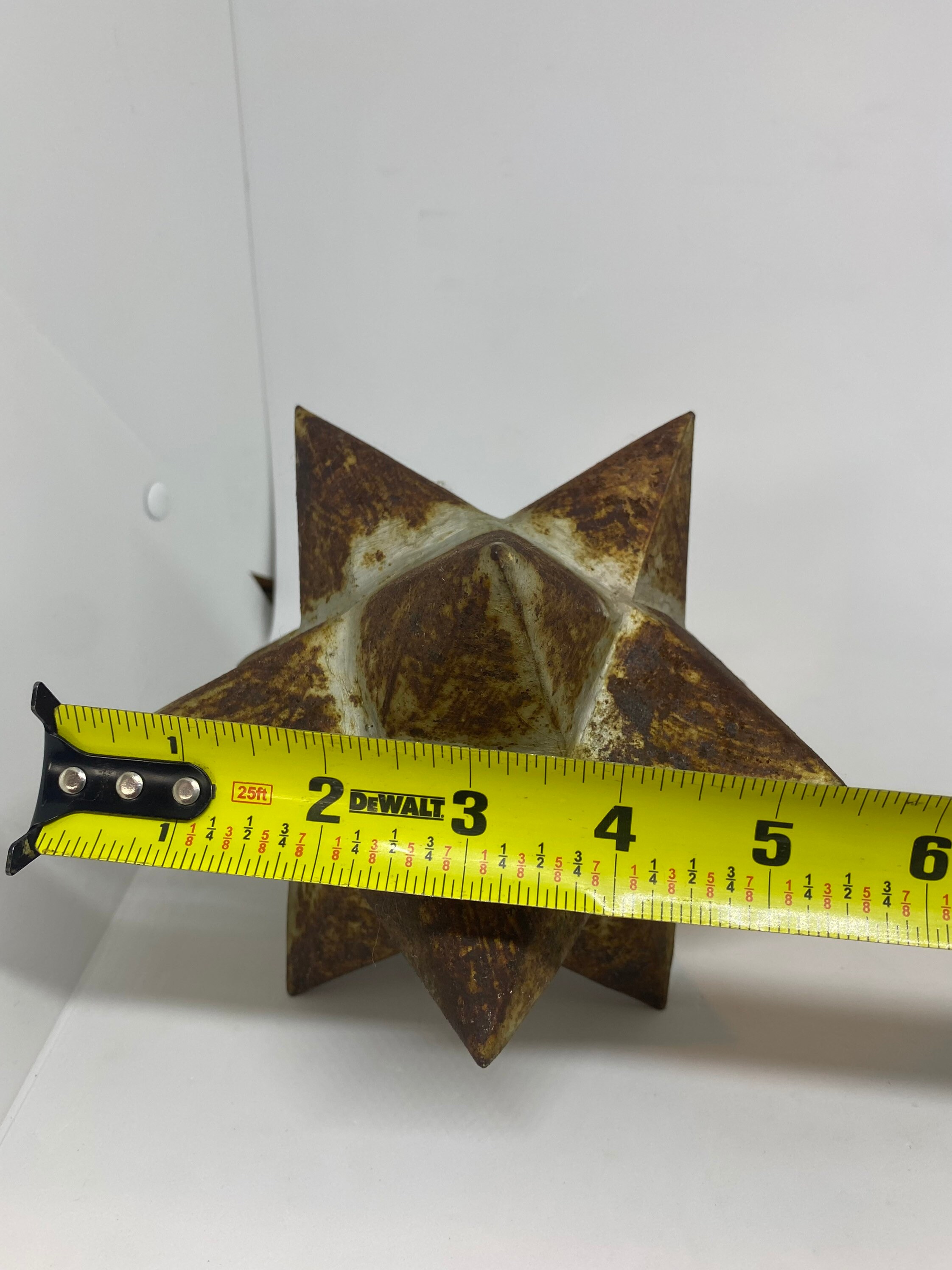 Repurpose Primitive Style Metal Rustic Star Table Decor Artwork - Etsy