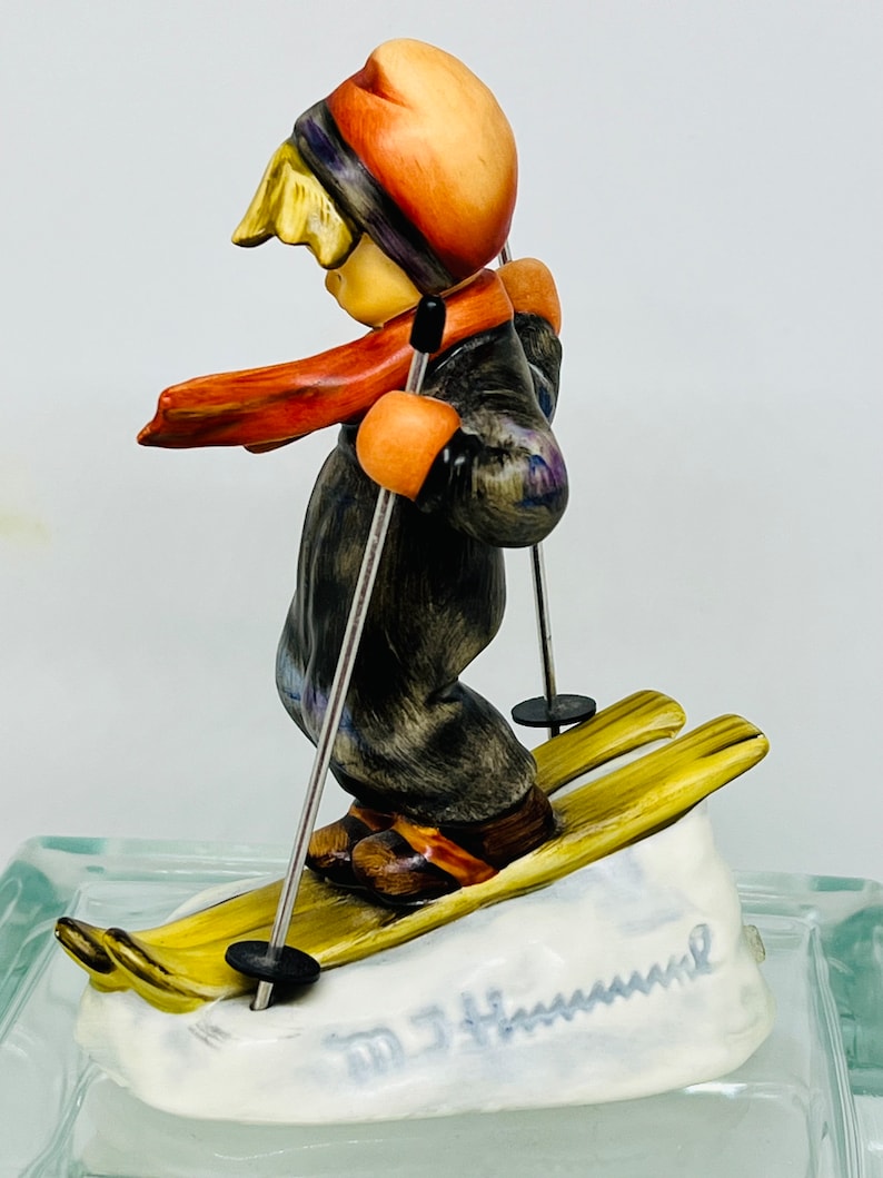 Hummel Skier Figurine #59 Goebel Germany With Original Box - Etsy