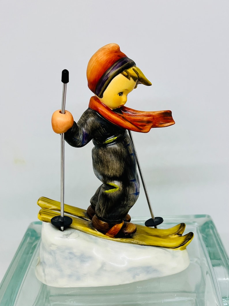 Hummel Skier Figurine #59 Goebel Germany With Original Box - Etsy