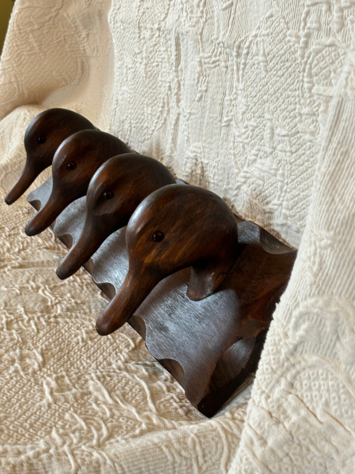 Vintage Duck Decoy Heads Coat Hooks/hat Rack - Etsy