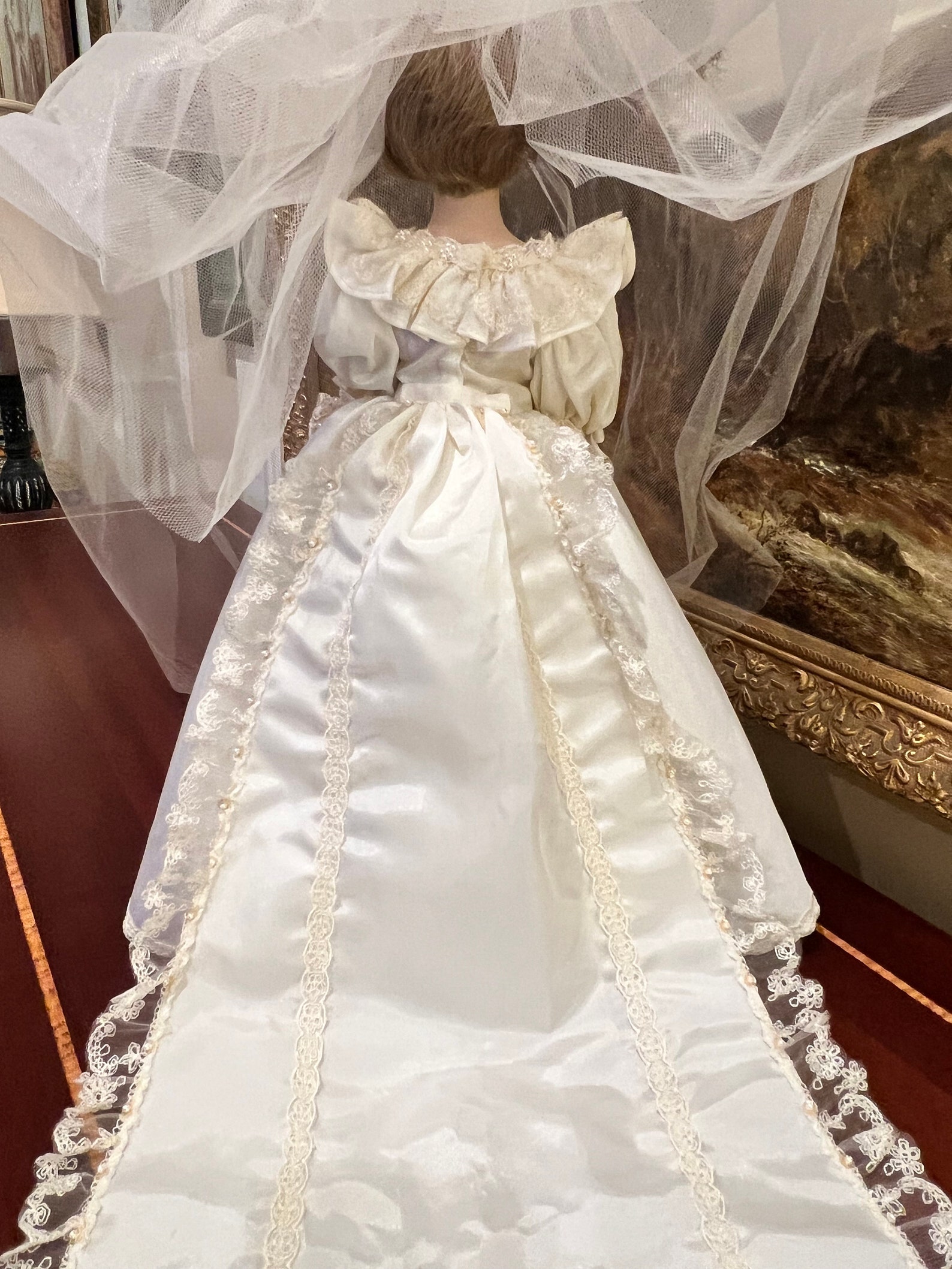 Danbury Mint the Princess Diana Bride Doll Royal Wedding Dress Original ...