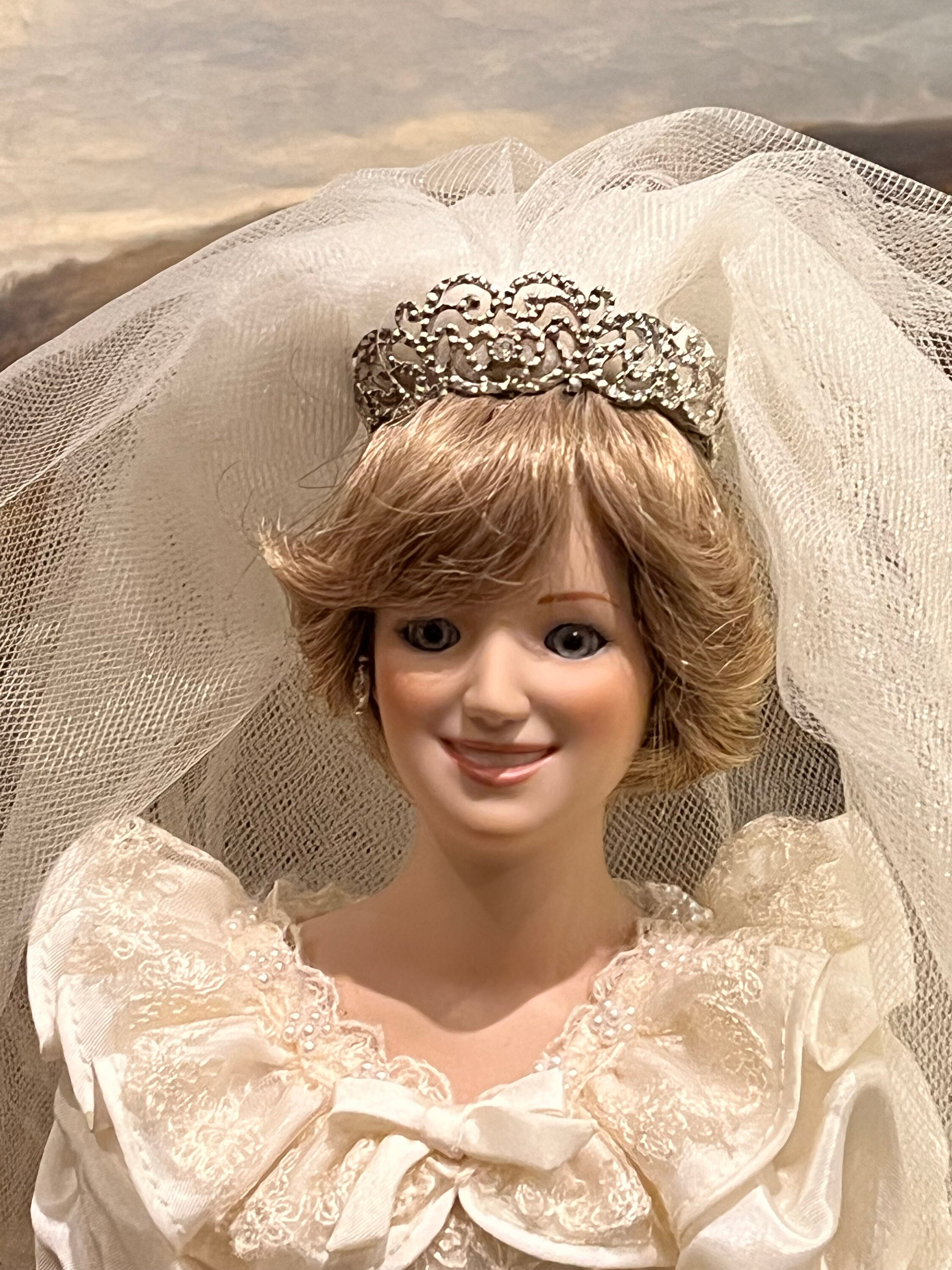 Danbury Mint the Princess Diana Bride Doll Royal Wedding Dress Original ...