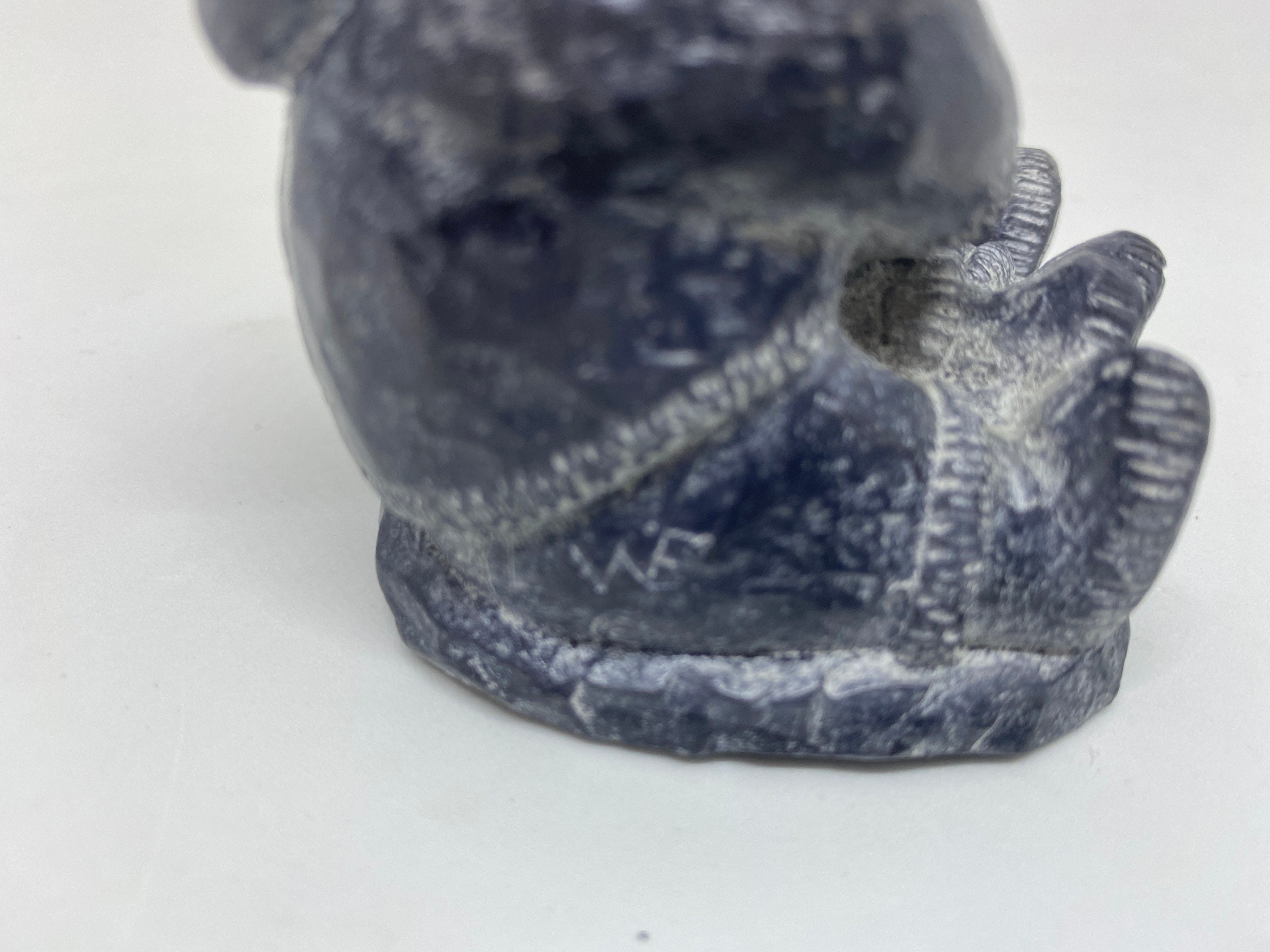 A Wolf Original Sculptures Canada Eskimo Couple Boy and Girl - Etsy