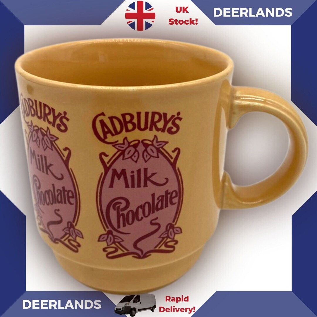 Vintage Cadburys Milk Chocolate Coffee Mug by Kiln Craft Made - Etsy