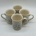 Set of Four Vintage Biltons Pottery Mugs Ceramic Coffee Tea Cups Made ...
