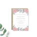 Clip Art With Pink Blush Flowers, Mint Leaves and Branches, Pink and ...
