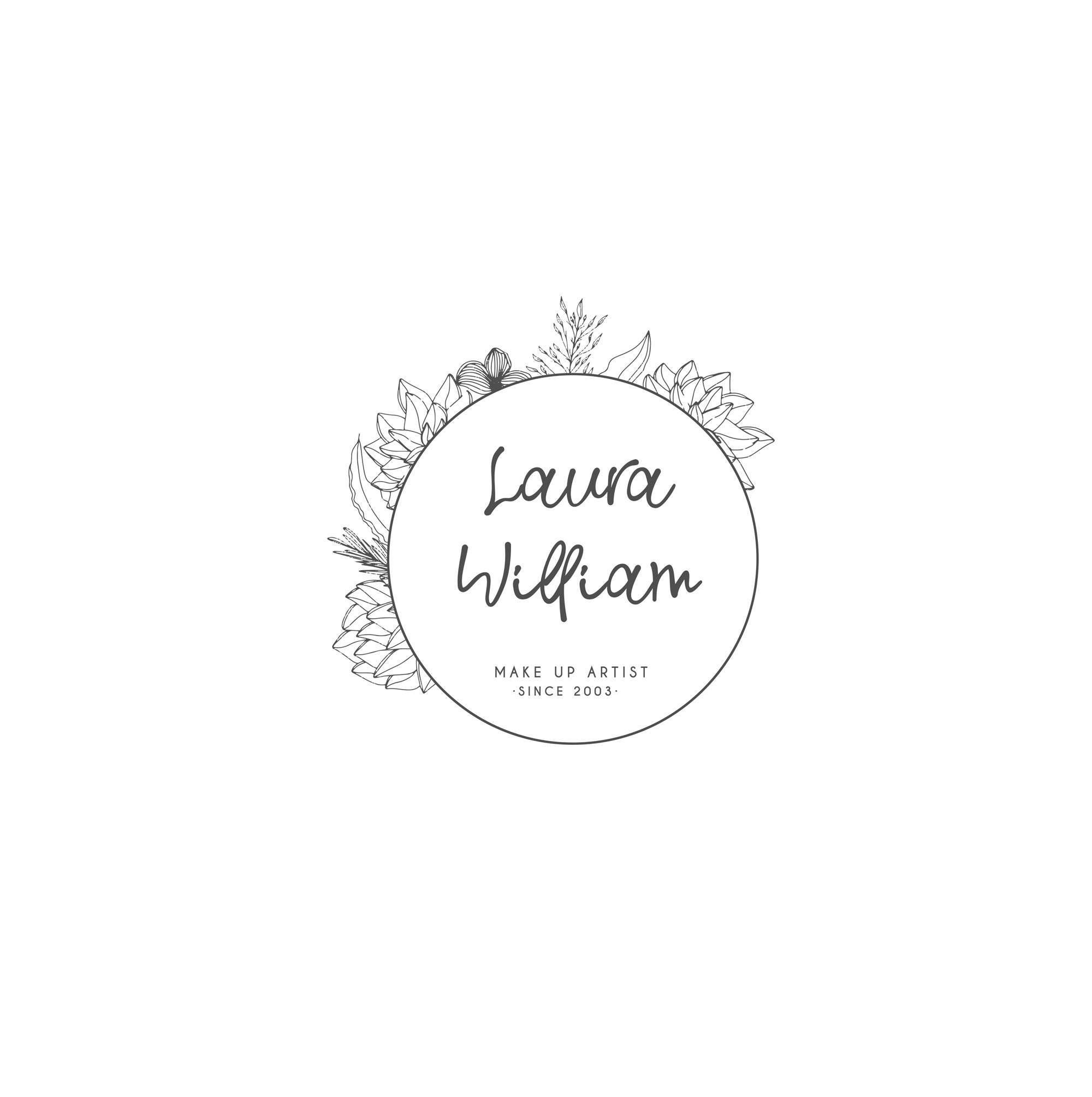 Clip Art With 43 Round Floral Frames Hand Drawn, Floral Frames, Round ...